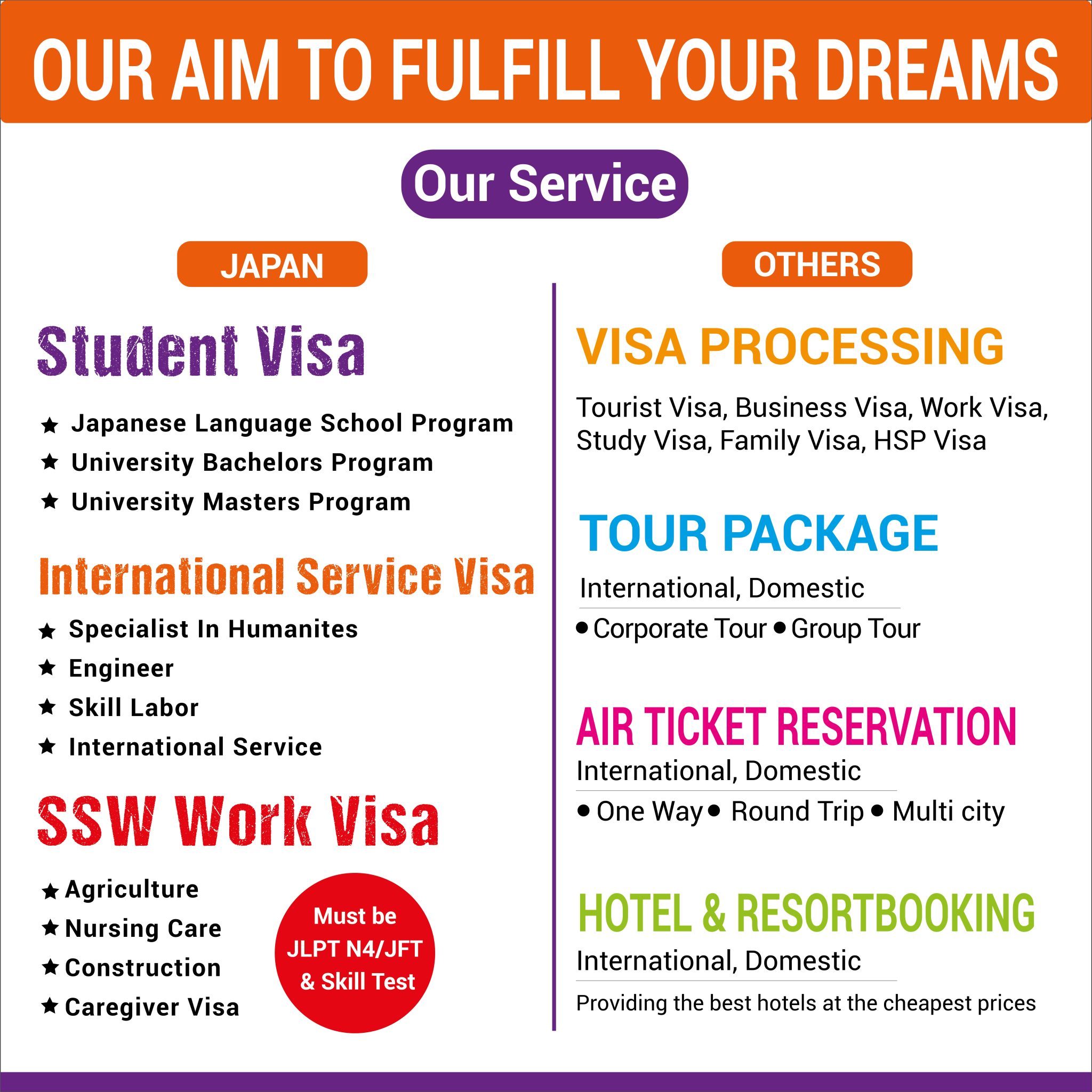 Our Service – Massive Japanese Language Institute